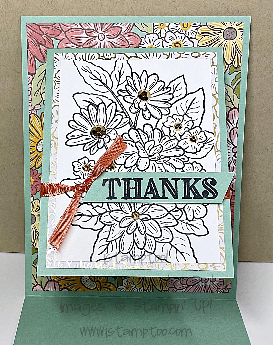 i stamp too!: Ornate Thanks - Card Tutorial!