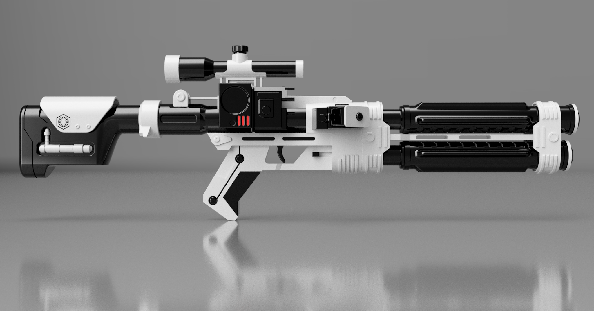 Starwars Blaster Rifle - First order Work in Progress | The3Dprinting ...
