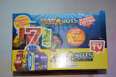 La Creatività di Anna!!!: LETRABOTS NUMBERS COMBO BIG ROBOT