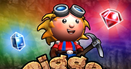 Sarahs Blog: 3DS-Review: Digger Dan DX - Boulder Dash lässt grüßen