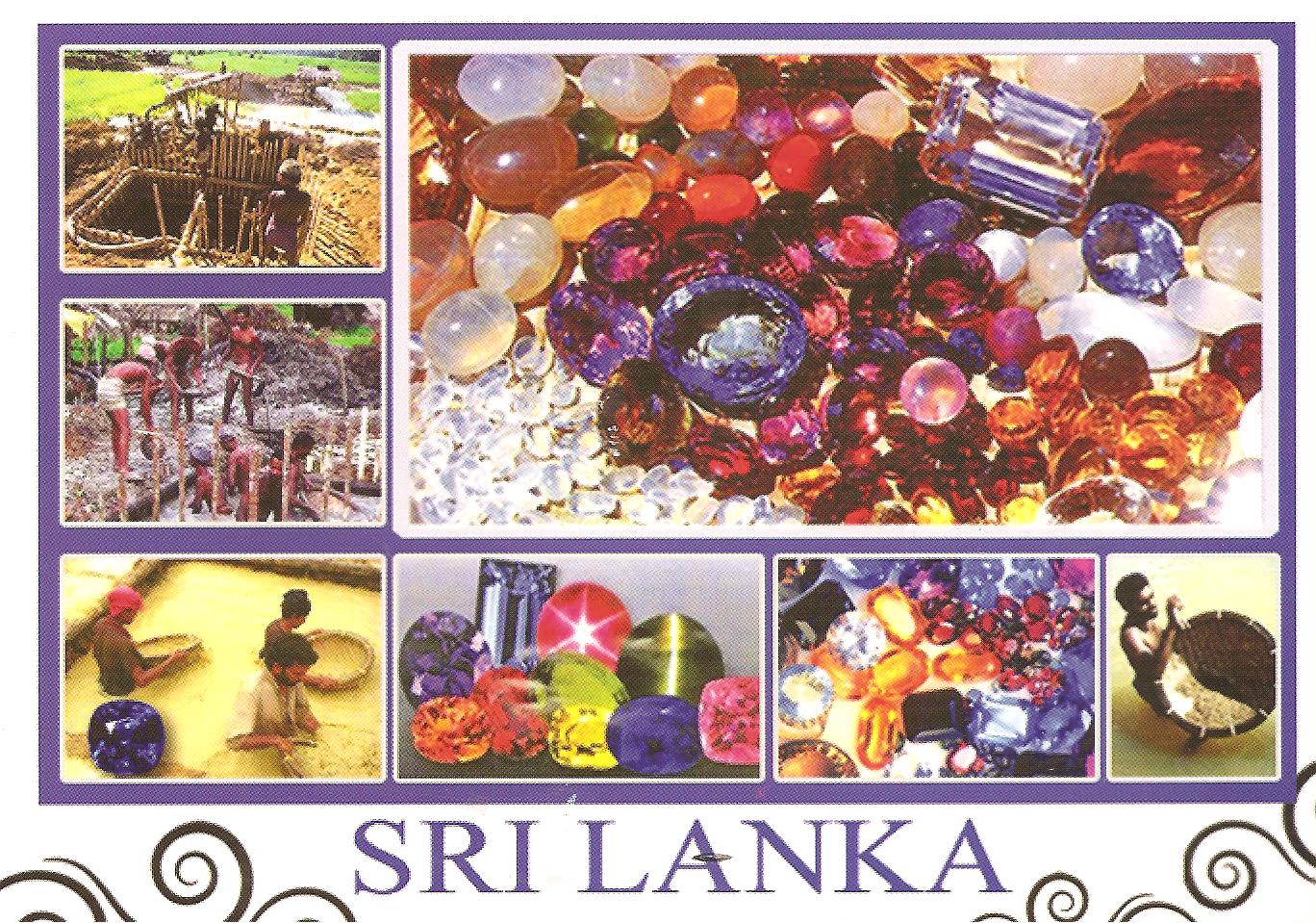 MY POSTCARD-PAGE: SRI LANKA ~Gems~