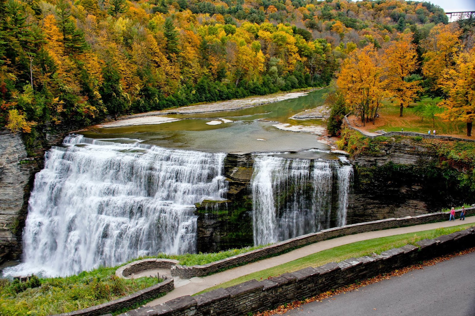 Waterfall Letchworth State Park Map at Bobby Wallace blog