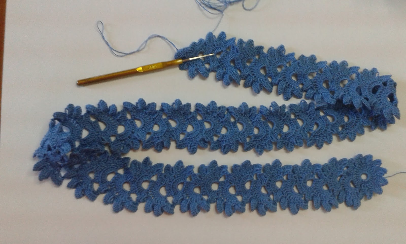 Pasiuni creative: Cordon croșetat