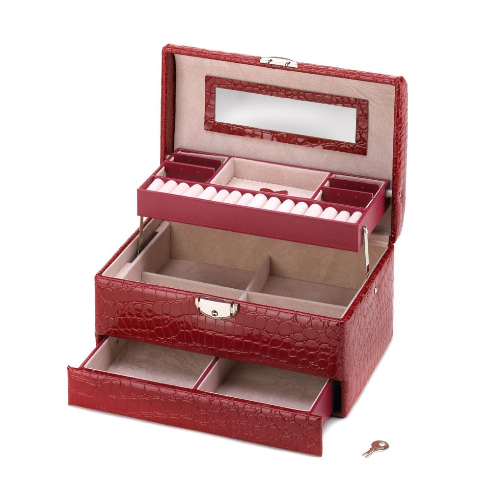 The Boxer Report: DELUXE RED JEWELRY BOX