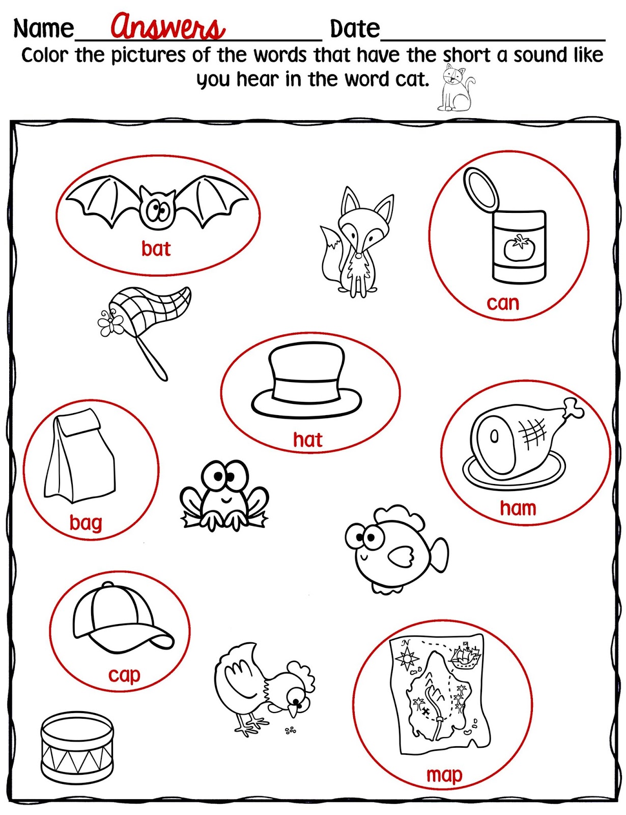 Rockin' Teacher Materials: Short Vowel Workbook Fun