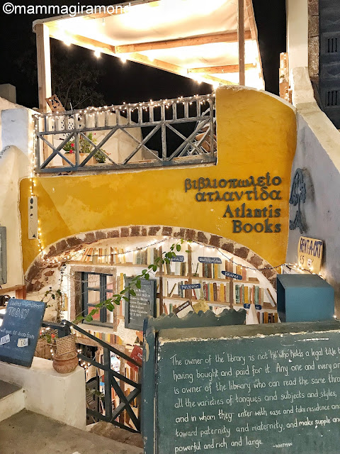 Atlantis books, la libreria di Santorini