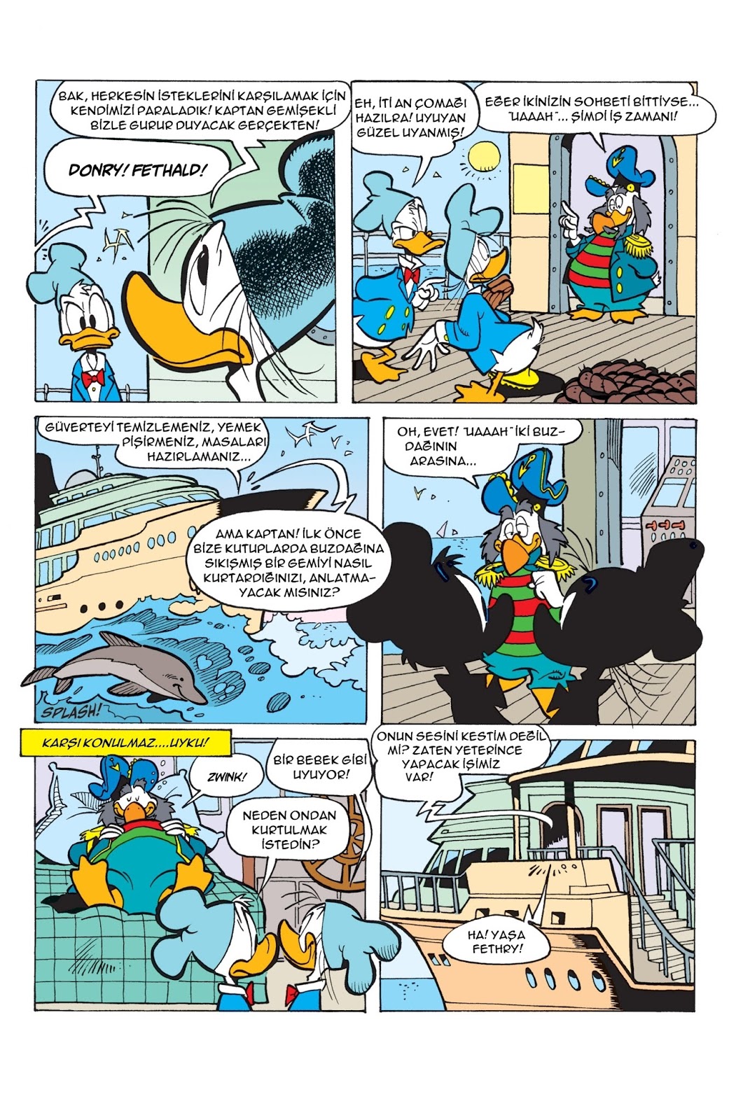 Donald DUCK Varyemez : Kaynak Çizgi diyarı : LOBADOR Paylaşımı