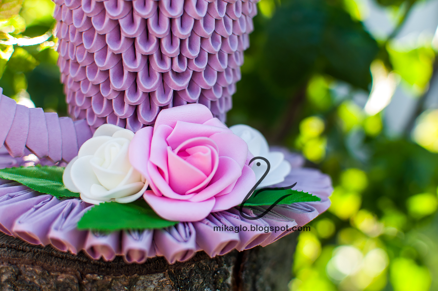 Origami 3d - mikaglo: 735. Filiżanka z origami / 3d origami tea cup