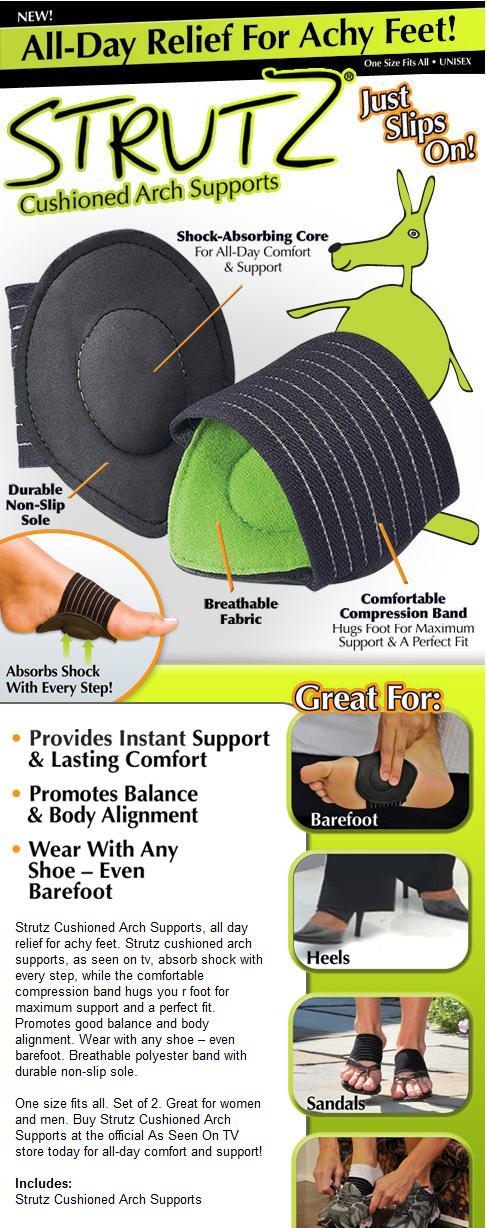 Element Matrix Trading: Strutz Cushioned Arch Support