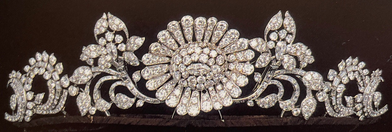 Tiara Mania: Princess Lilian of Belgium's Diamond Floral Tiara