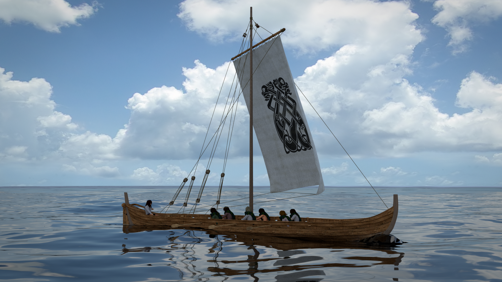 Wee Shuftie 3D Art: Birlinn