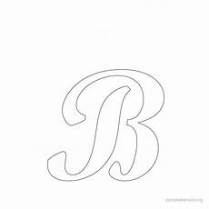 Printable Letter B Stencils - Letter Format