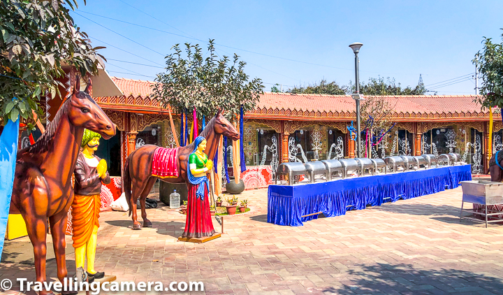 Colourful Noida Haat and Lively Chokhi Haveli || Cultural Center in the ...