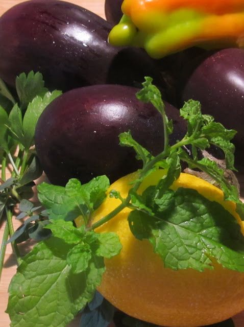 Sweet Almond Tree Eggplant Salad Greek Style Melitzanosalata