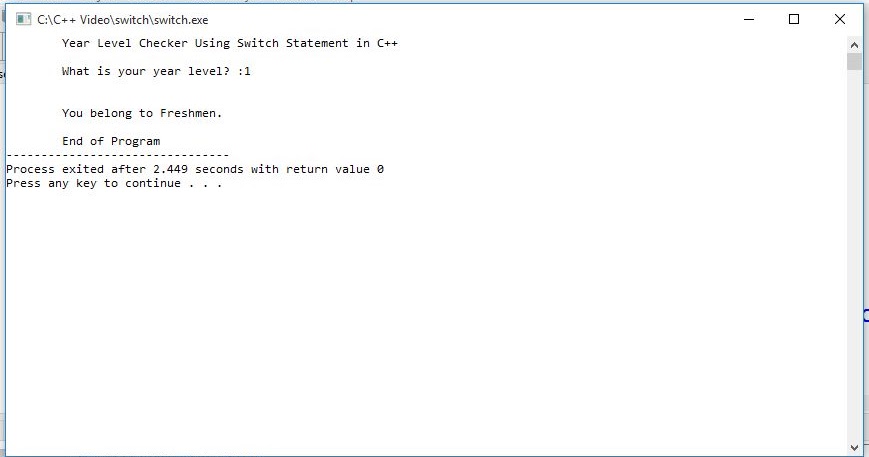 Free Programming Source Codes And Computer Programming Tutorials Year Level Checker Using 3257