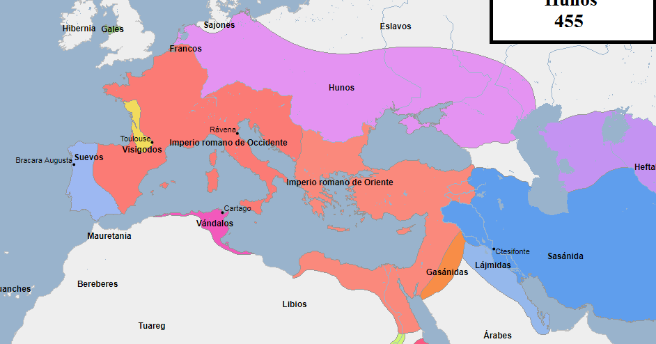 Filosofía Apuntes: Hunos (Siglo IV - Siglo VI).