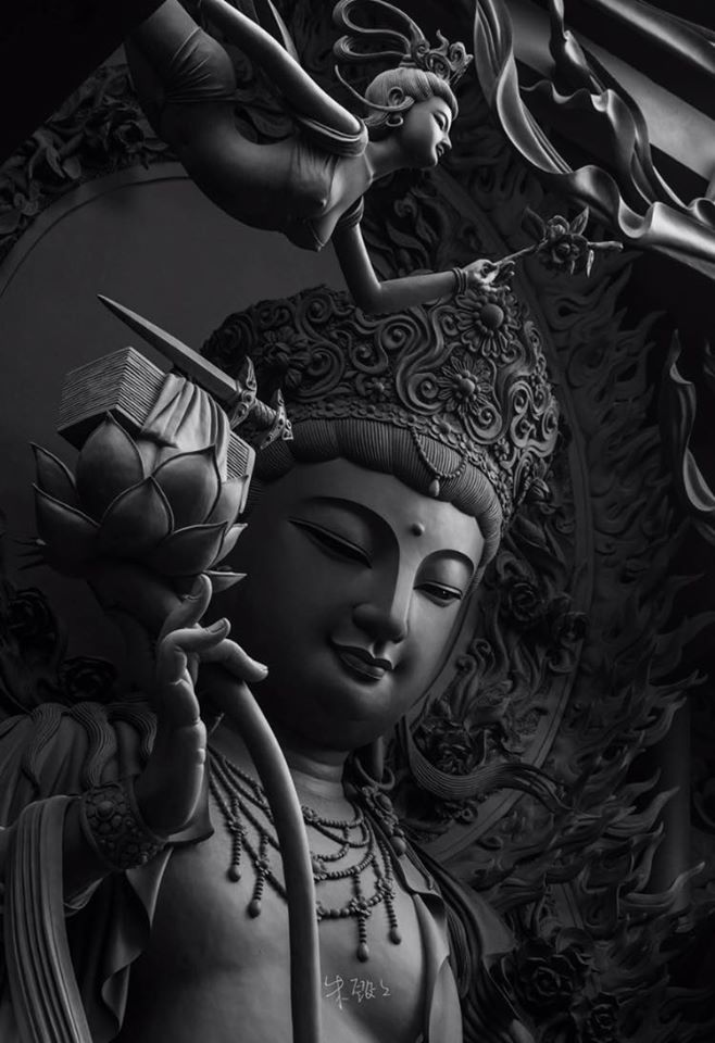 Modern Chinese Temple Reliefs, Shengshui Temple 圣水寺