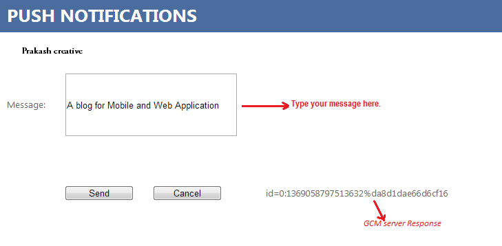 PRAKASH BLOG: Push Messages to GCM server using c#.net application (server side).