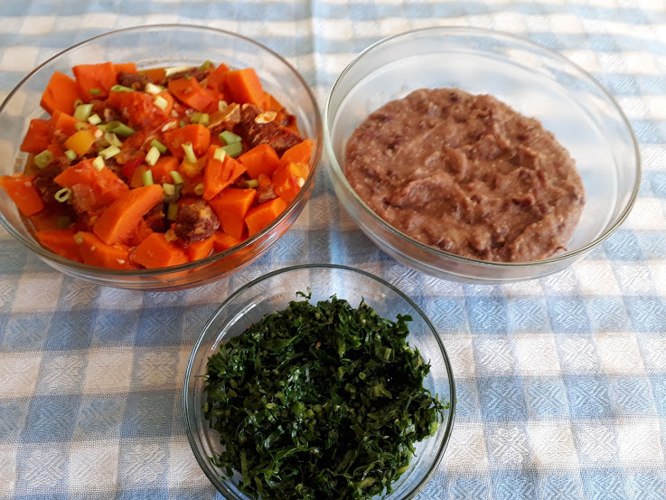 Piteisdadinha: CARNE SECA C/ABÓBORA, tutu e couve à mineira (sugestão p ...