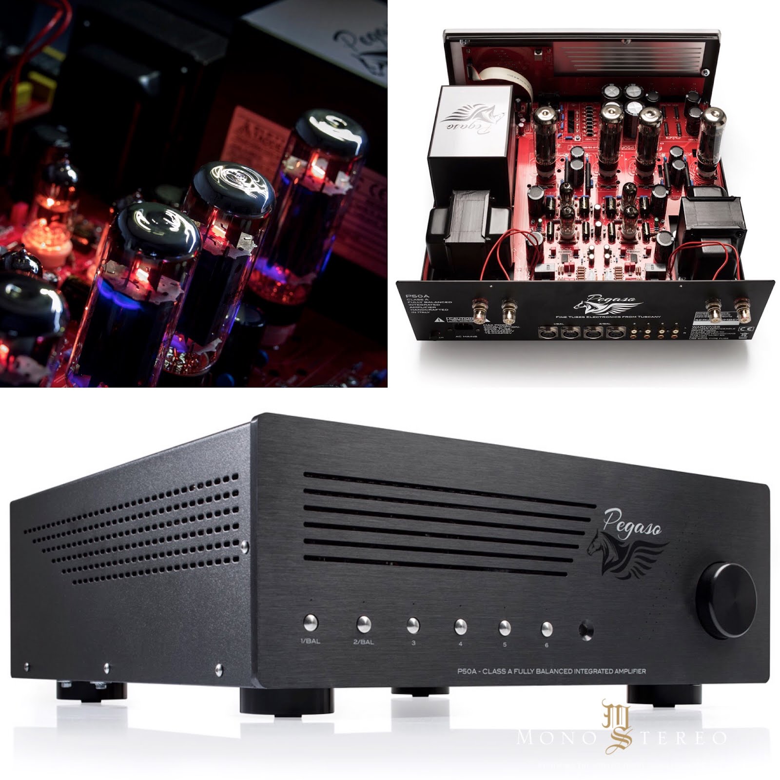 Pegaso Audio P50A Tube integrated amplifier – M & S | Ultimate High ...