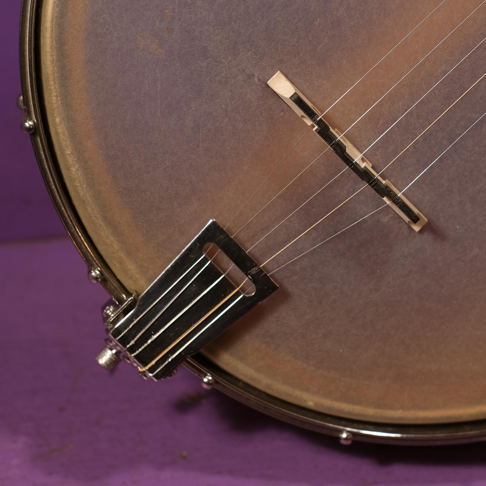 2010s Jack Crowther Left-Handed 5-String Openback Banjo