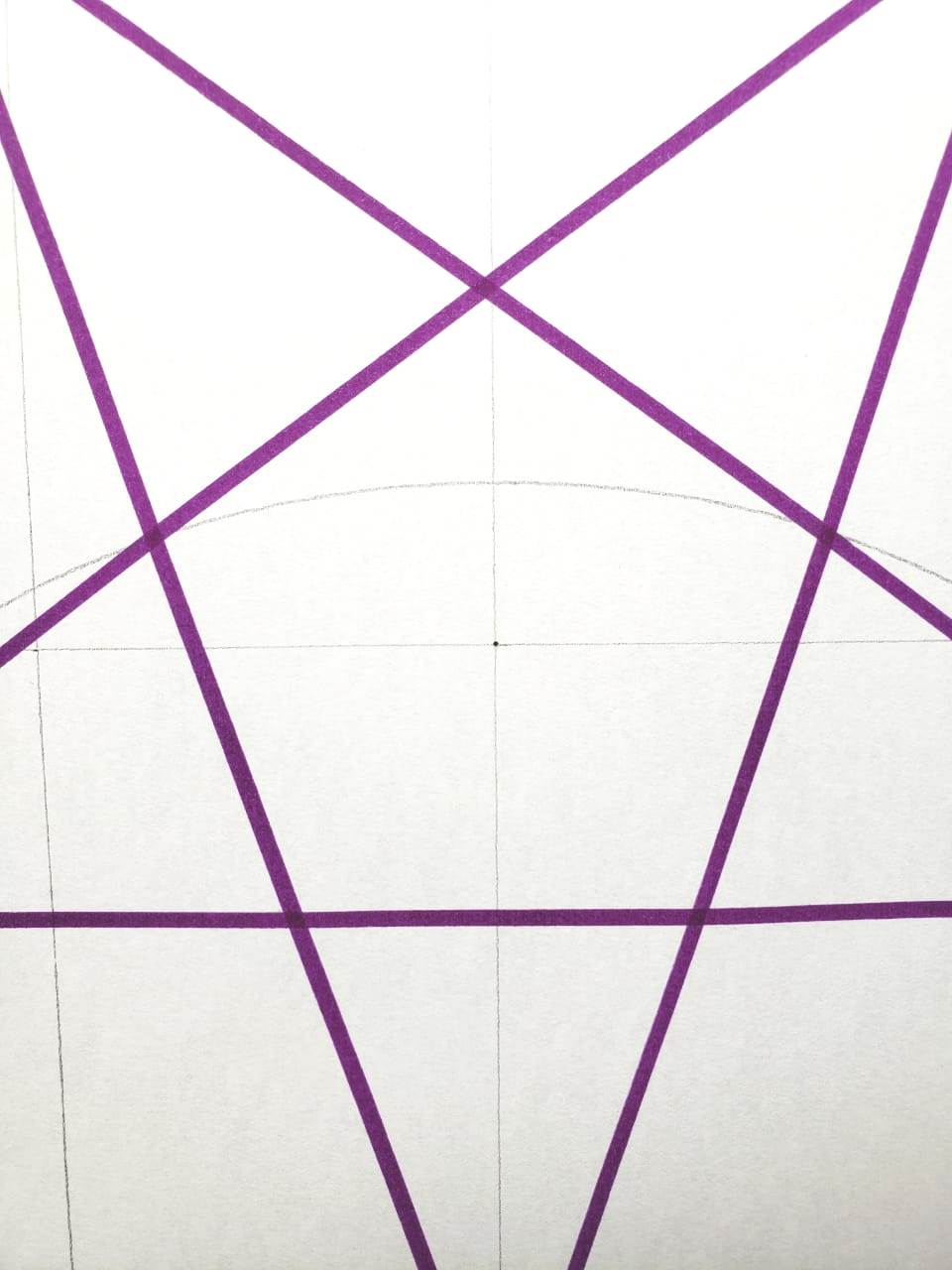 Desenhando o Pentagrama Invertido / Geometria Sagrada