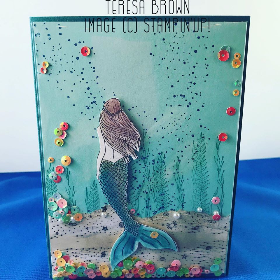Magical Mermaid Card