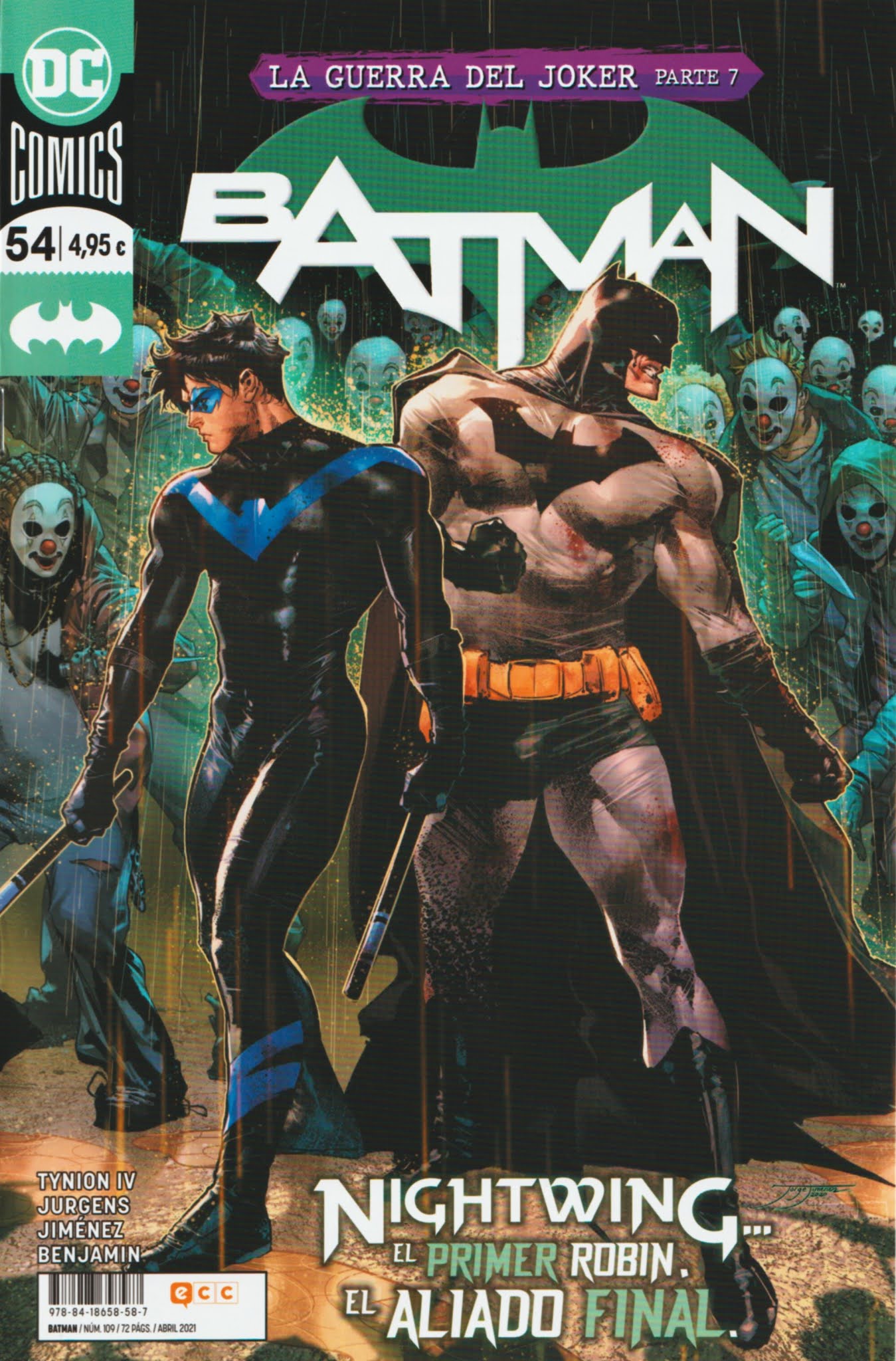 Galicia Comic: Batman 109 - Renacimiento 54 (Batman 98 - 99 Vol 3 ...