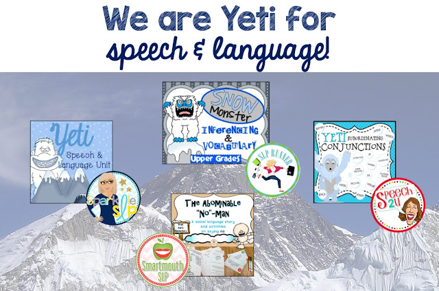 We are Yeti for Speech & Language! - Sparklle SLP