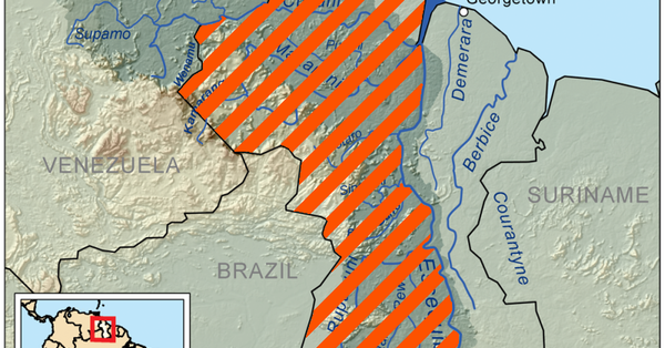 El Esequibo Zona en Reclamación "VENEZUELA"