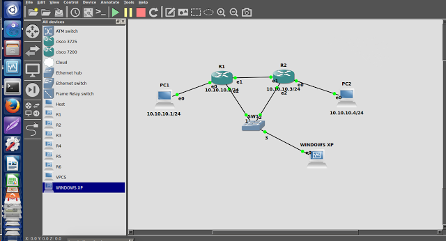 JOBSHEET 4 : KONFIGURASI BRIDGE 2 BUAH ROUTER MIKROTIK - Materi TKJ