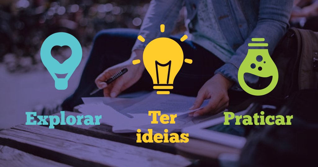 Explorar, ter ideias e praticar