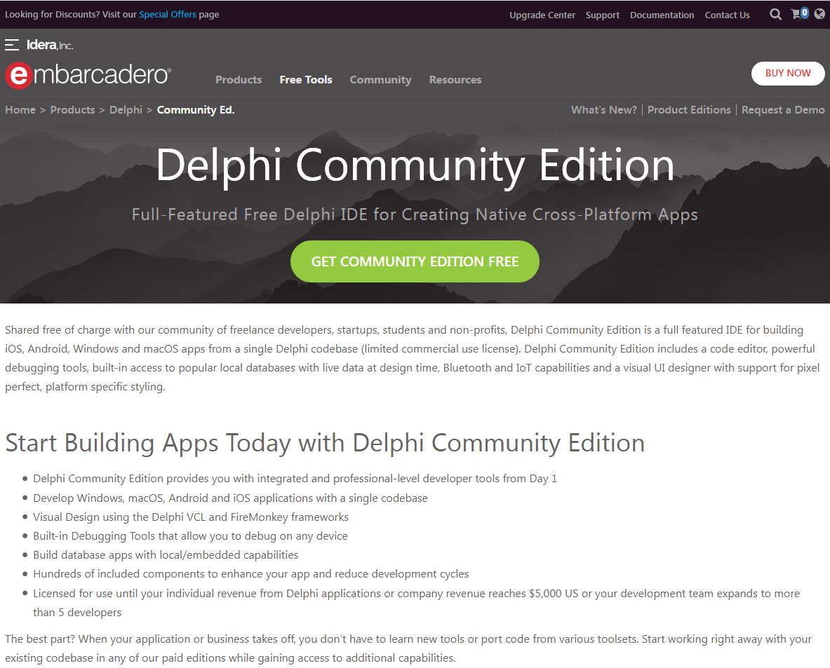 大匠之風 認識 Delphi Community Edition Ce 版本