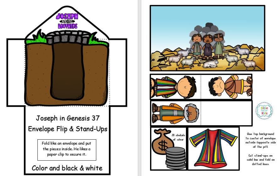Joseph in Genesis | Bible Fun For Kids