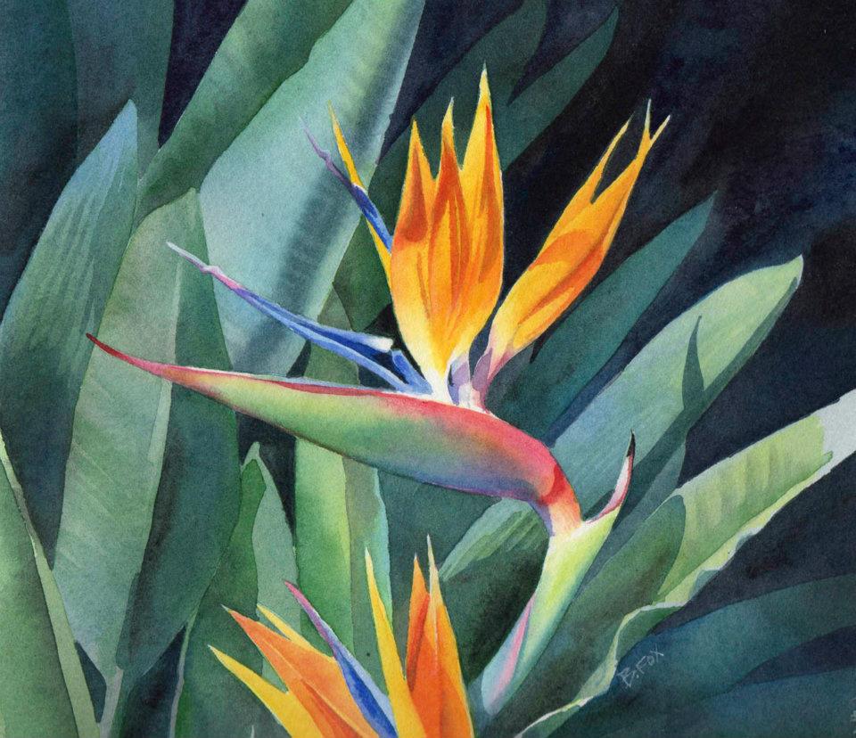 Barbara Fox, 1956 | Watercolor painter | Tutt'Art@ | Pittura * Scultura ...