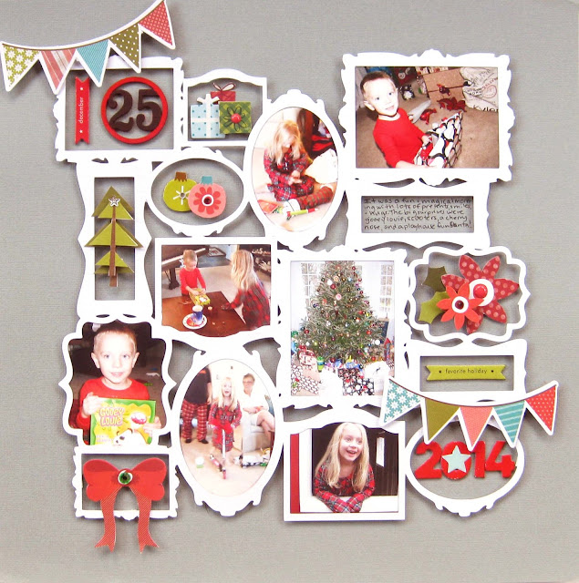 Audrey's Reflection: The 12 layouts of Christmas