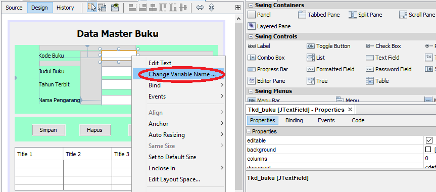 Koneksi Database Mysql Dan Crud Java Netbeans Menampilkan Tabel Pada Form Porn Sex Picture
