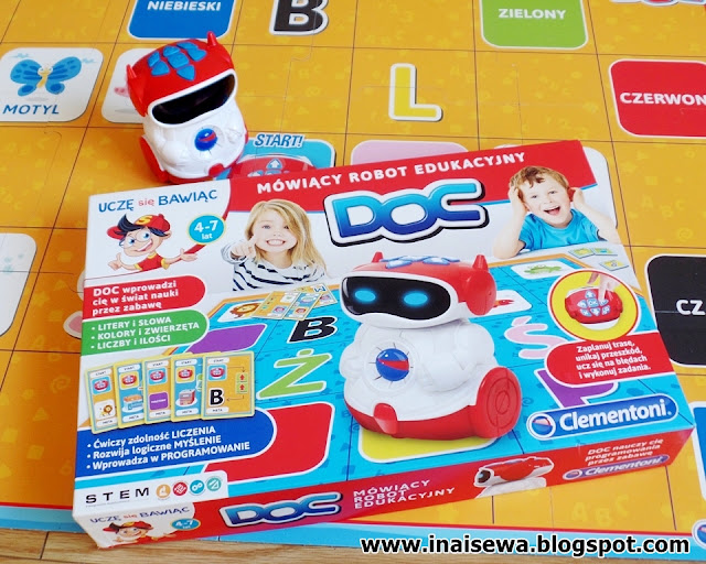 Ina i Sewa: DOC - Mówiący robot edukacyjny - Clementoni