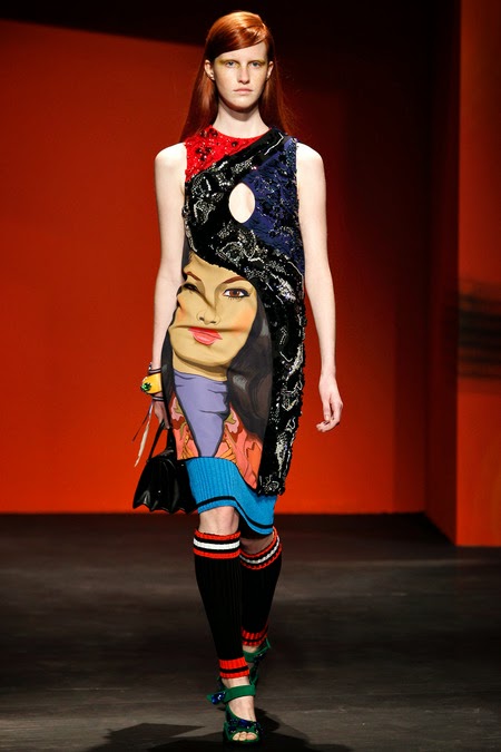 I AM FASHION !!!: Prada Spring/Summer 2014 Womenswear