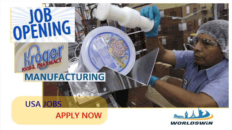 Job opportunities at Kroger Manufacturing