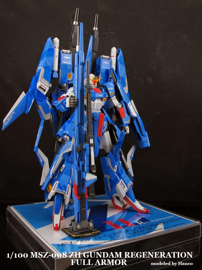 Gundam Family: 1/100 Zeta II Gundam Regeneration Full Armor