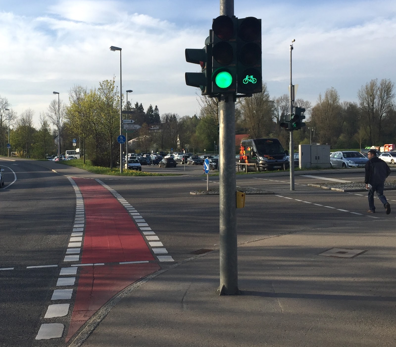 Radfahren in Stuttgart: Die sechste Ampel