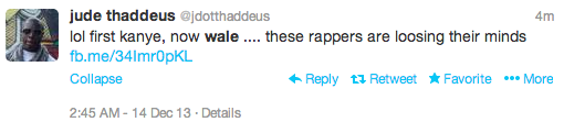 Twitter Fans Diss Wale Over Threats To Beat Up Complex Magazine Editor ...
