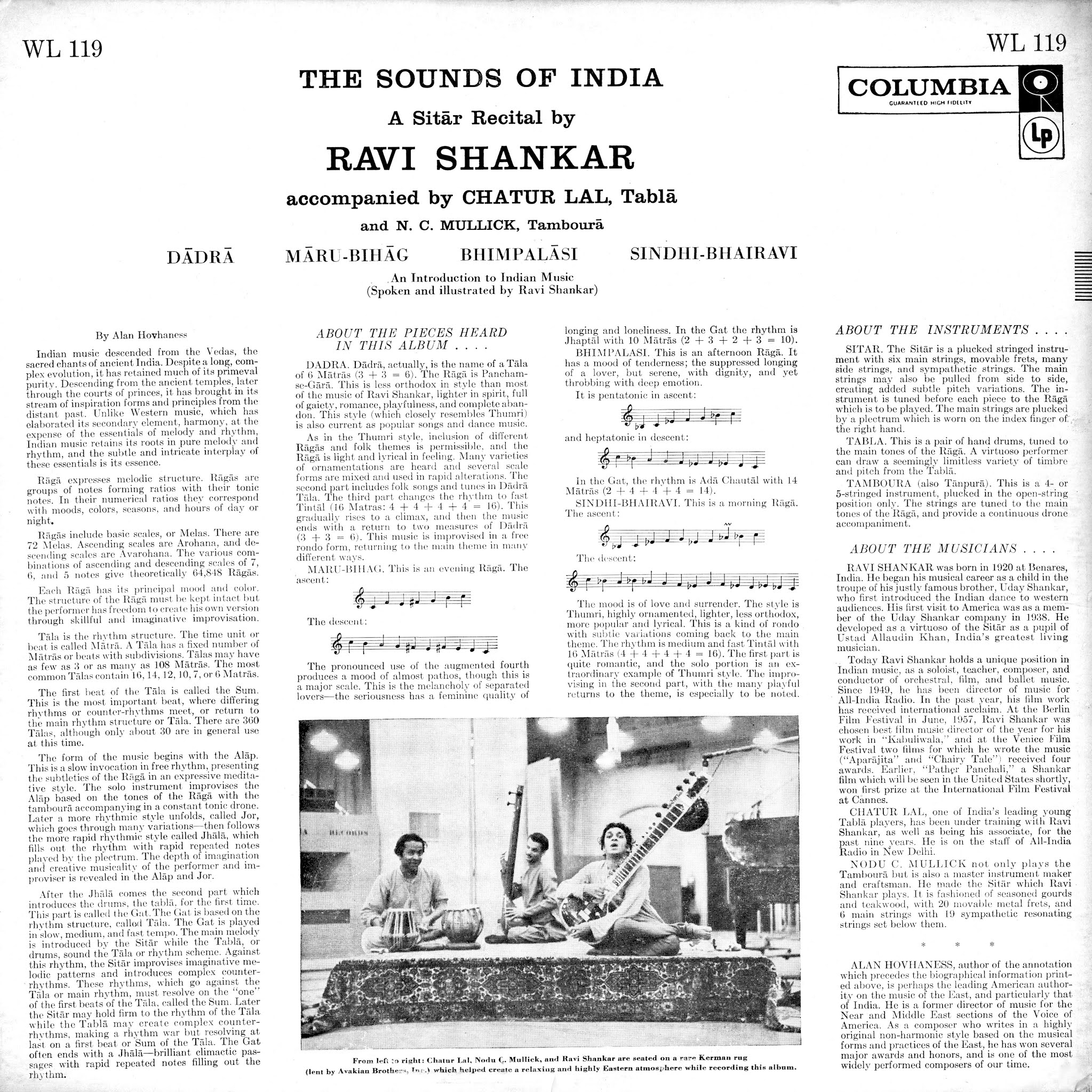 Flat, Black, and Classical: Indian Classical Music on Vinyl and Cassette: Ravi Shankar: The ...
