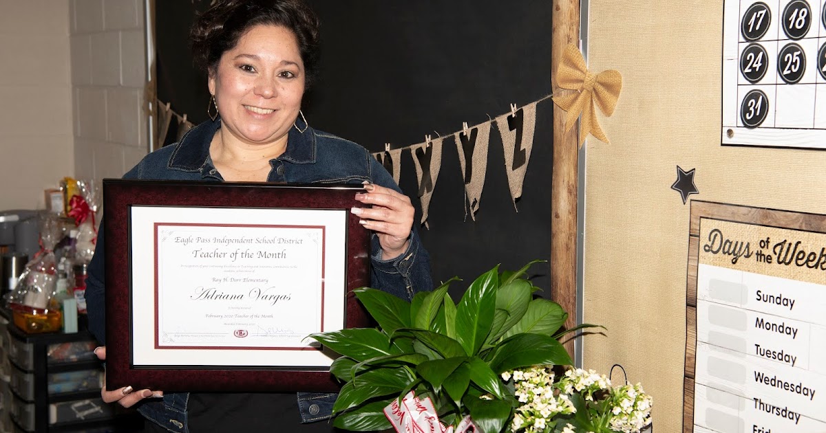 Eagle Pass ISD - iVision: Congratulations to Mrs. Adriana Vargas ...