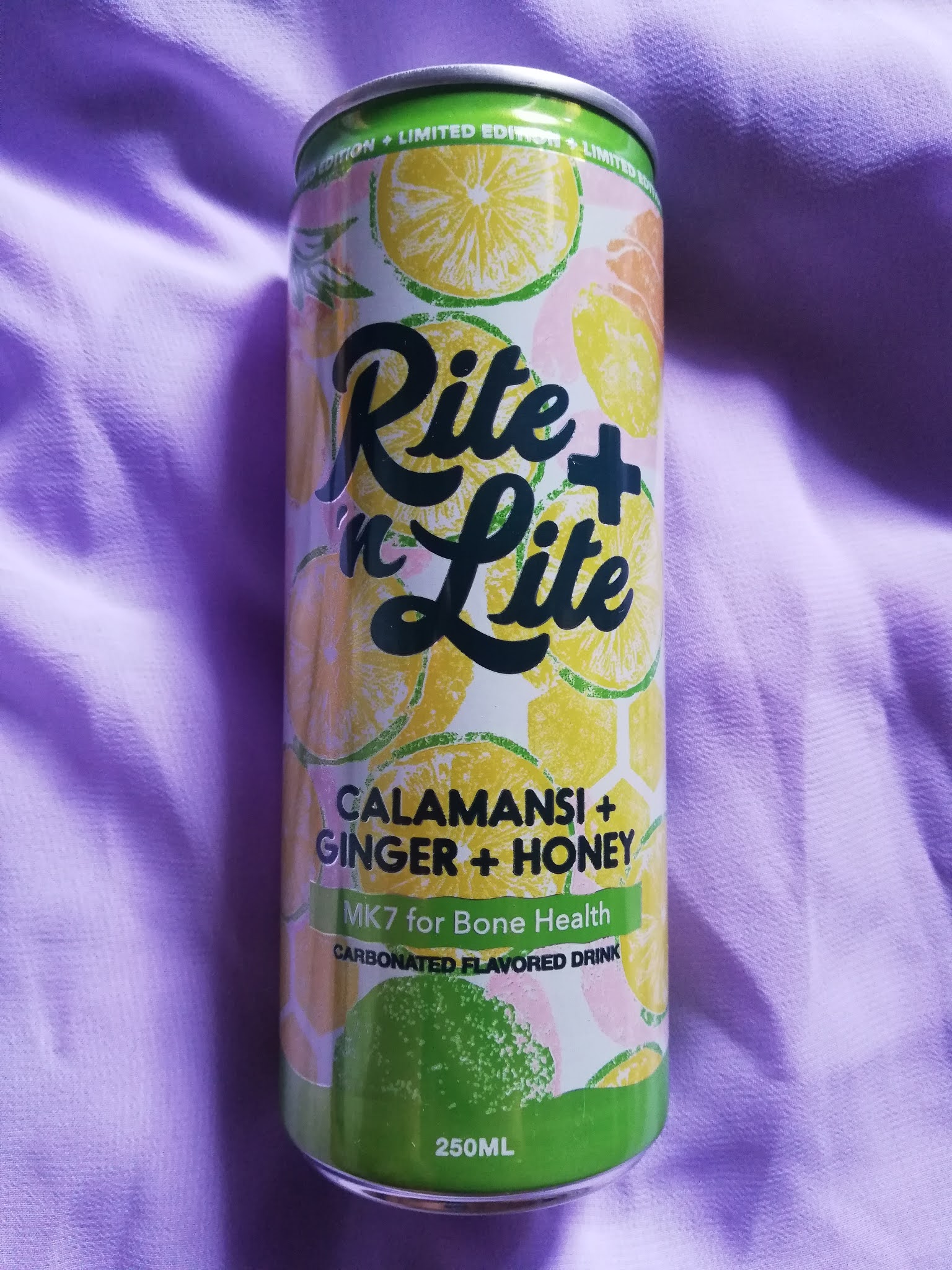 Cienanigans: RITE 'N LITE + CALAMANSI + GINGER + HONEY