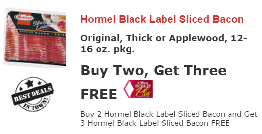 Extreme Couponing Mommy: CHEAP Hormel Black Label Premium Bacon at Tops ...