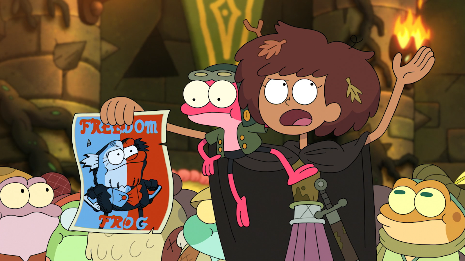 Unfunny Guy Talks About Funny Show: Amphibia Review: Reunion