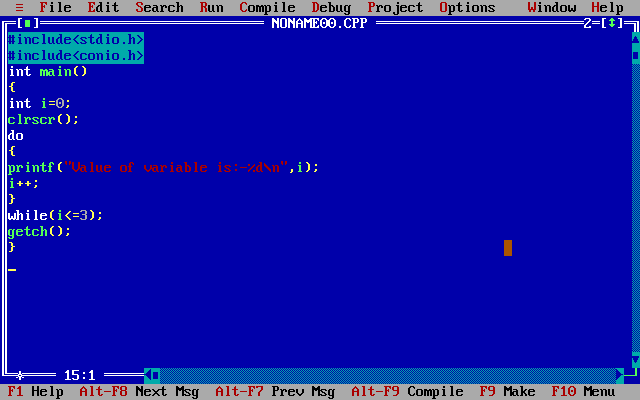 Some basic C language program using do while loop concept in C , C++ ...
