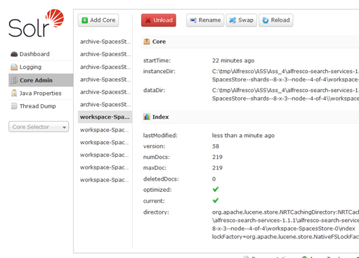Java, JSF, ADF &PL/SQL: How to configure Solr Index Sharding in Alfresco